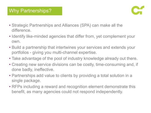 Strategic Partnerships and Alliances | PPTX