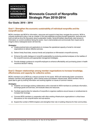 2010-2014 Strategic Plan | PDF