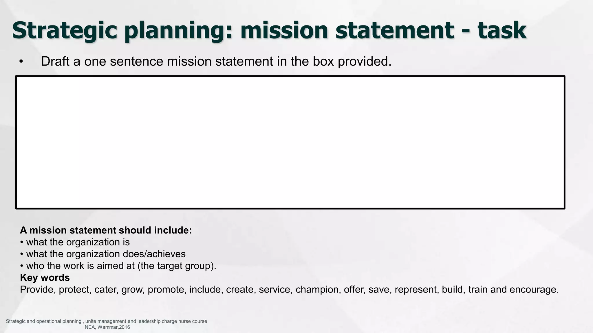 Strategic plan | PPTX