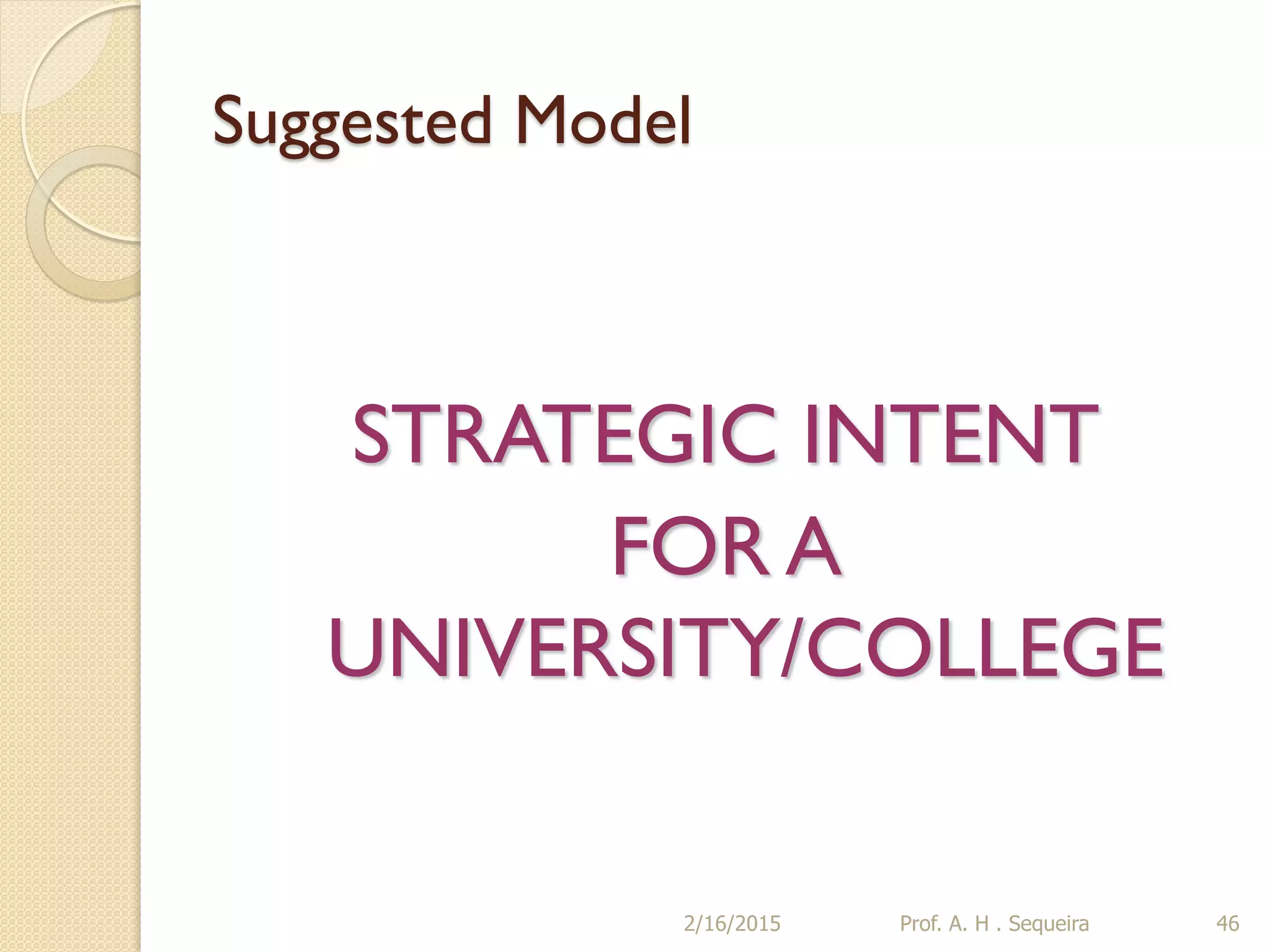 Building a STRATEGIC PLAN for an Educational Institution | PDF