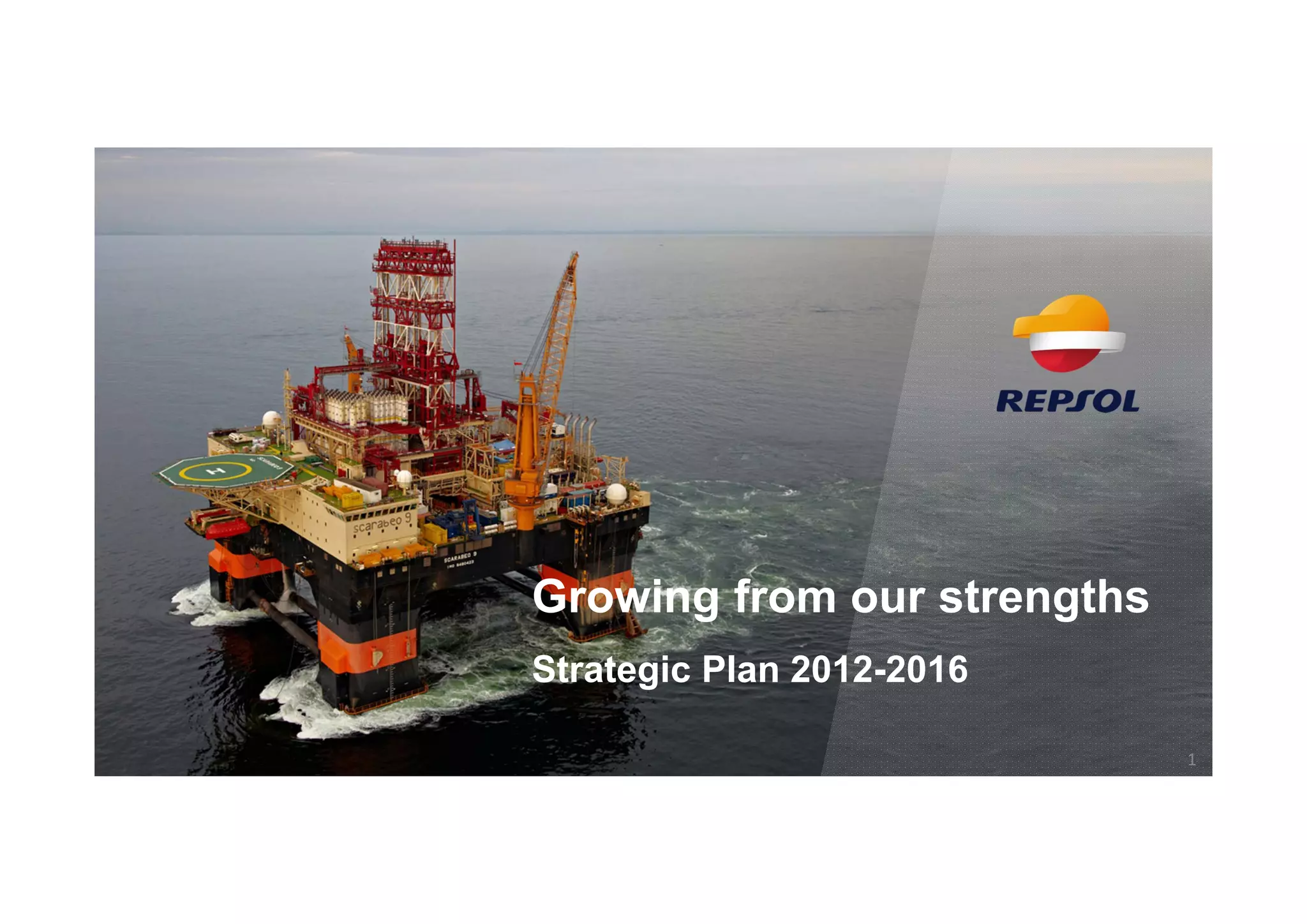 Repsol: Strategic Plan 2012-2016 | PDF