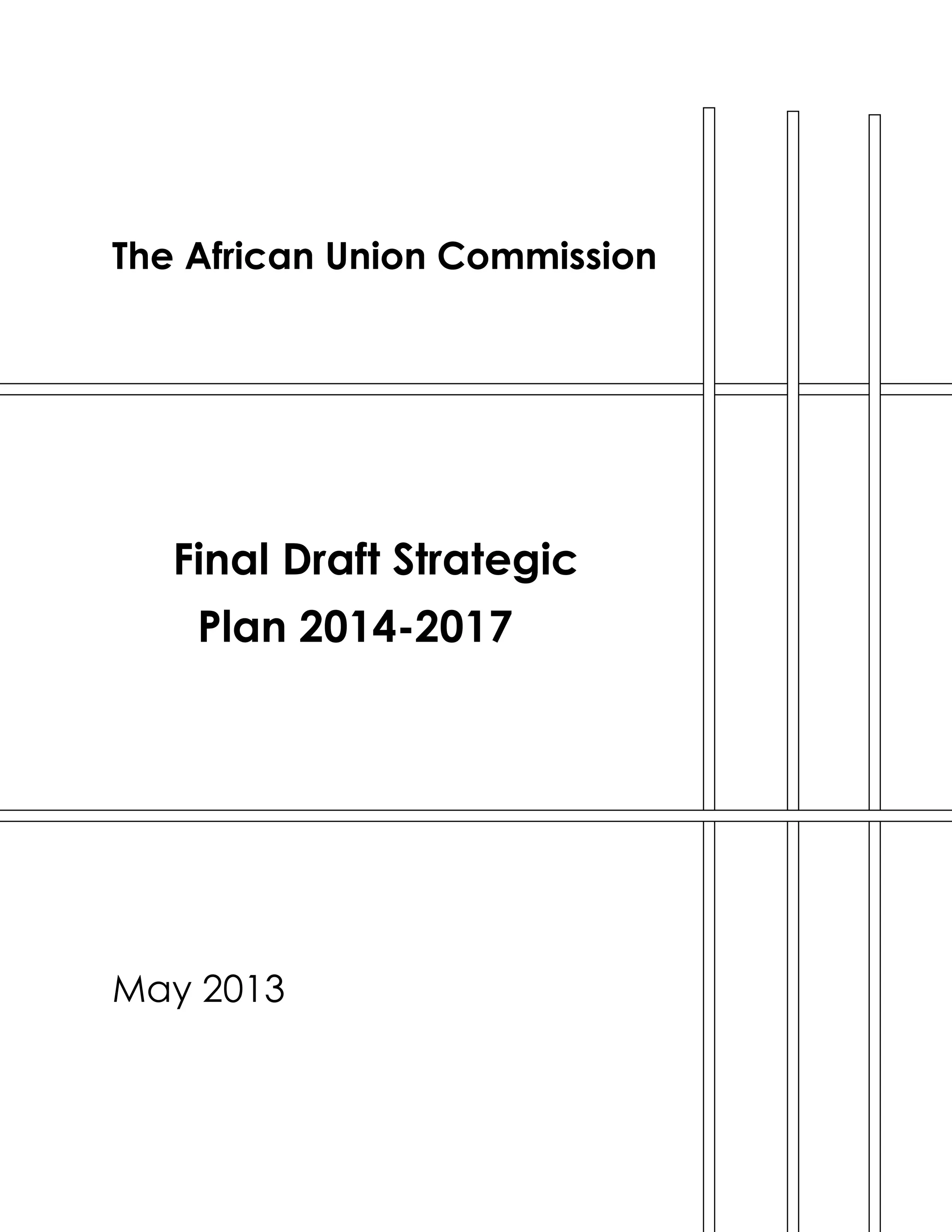 Strategic plan 2014 - 2017 for the African Union Commission | PDF