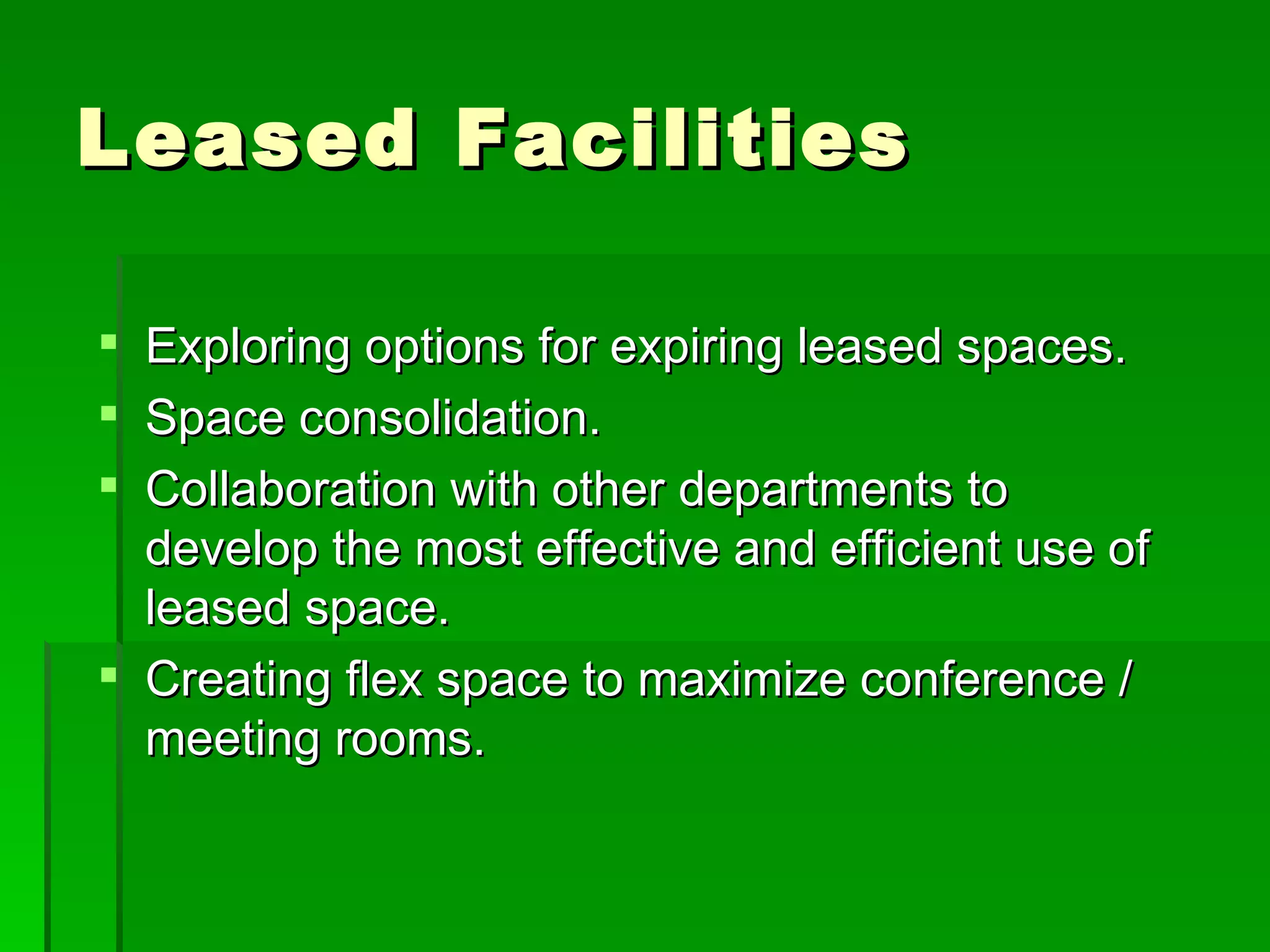 Facilities Planning and Transportation Update | PPT