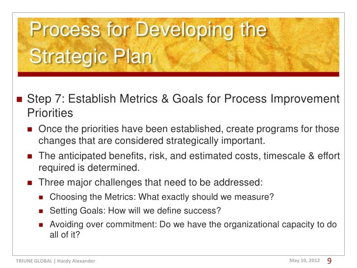 Strategic Plan & Change Management