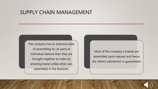 Strategic plans for addressing challenges in BUGATTI | PPTX