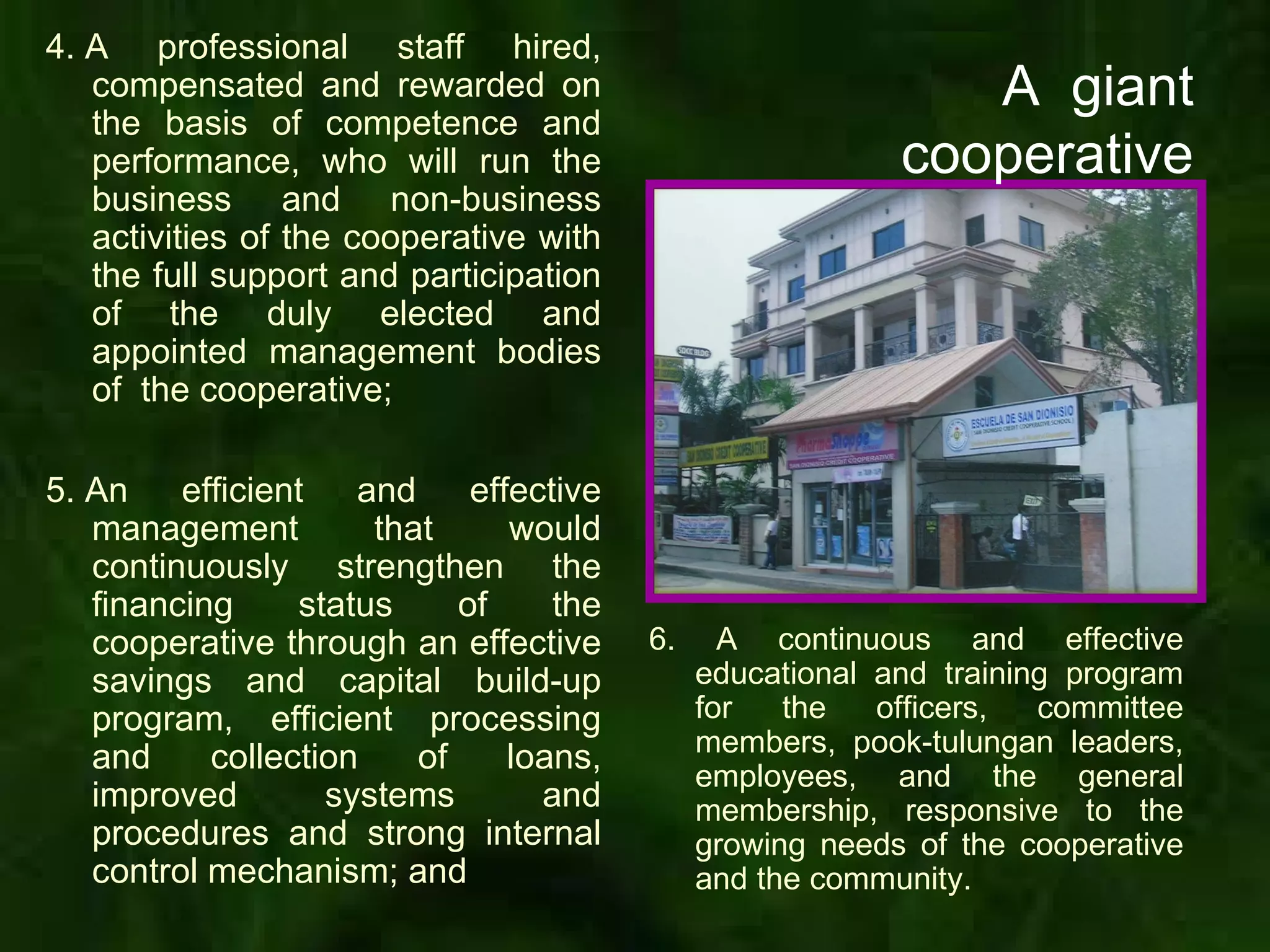Strategic Plan Formulation for Cooperatives | PPT