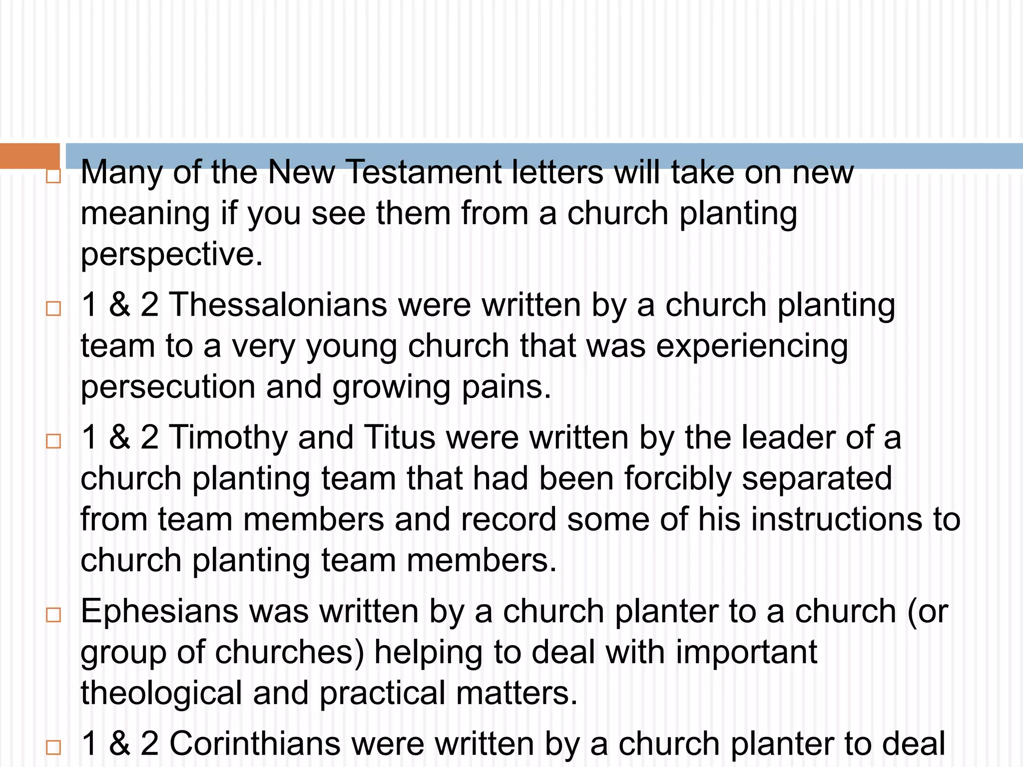 Strategic planning for churches | PPTX