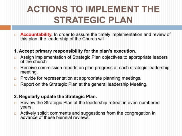 Strategic planning for churches | PPTX | Christianity | Religion ...