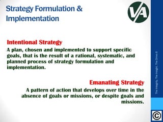 Strategy Formulation & Implementation | PPTX