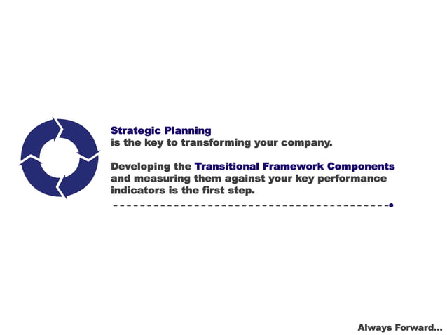 Transform Your Company; A Blueprint for Strategic Planning | PPT