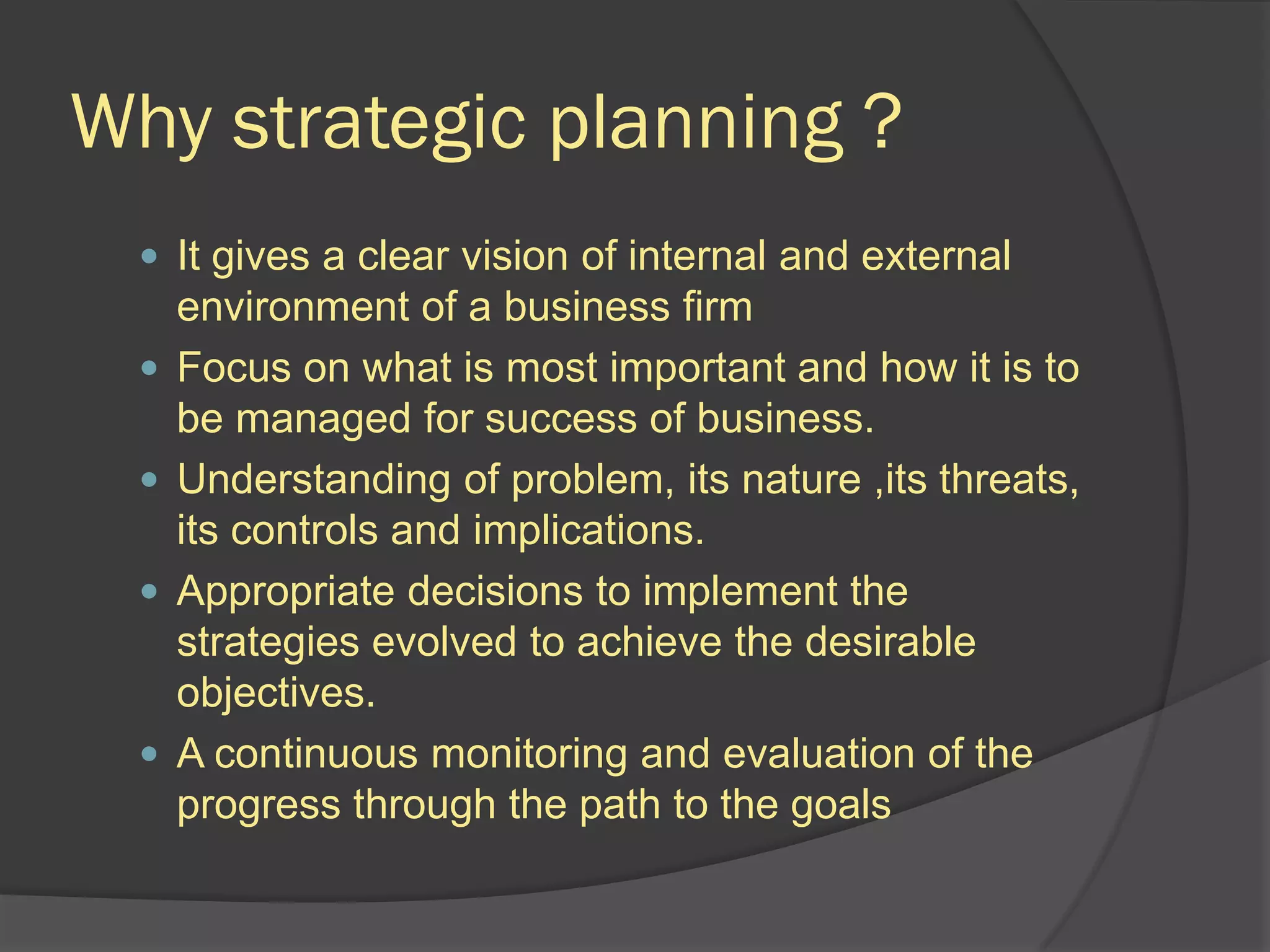 Strategic planning | PDF