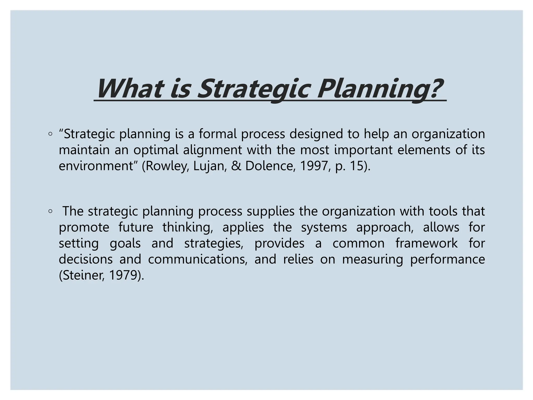 How to make the strategic planning??pptx | PPTX | Business ...