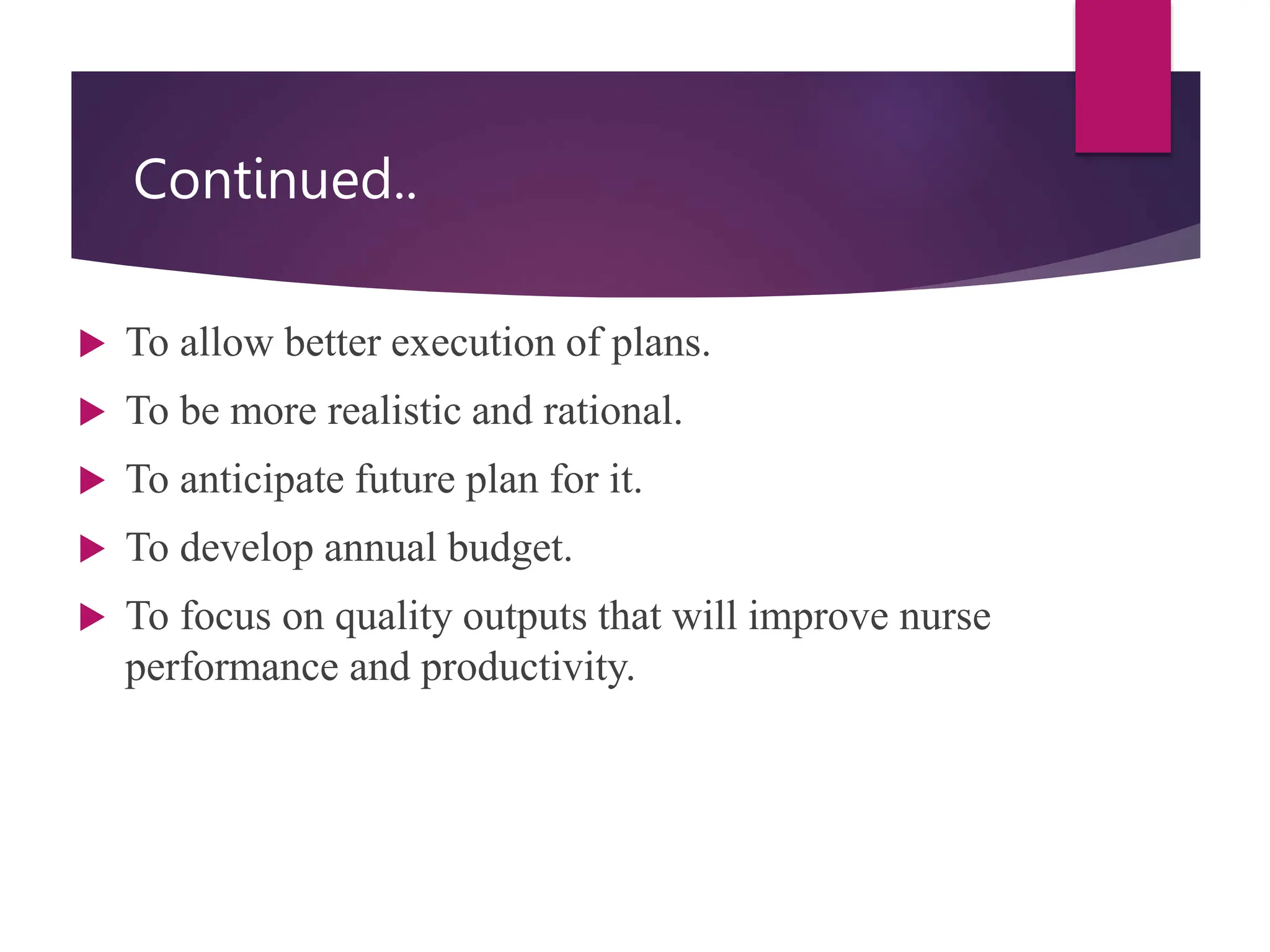 STRATEGIC PLANNING for nursing Management | PPTX