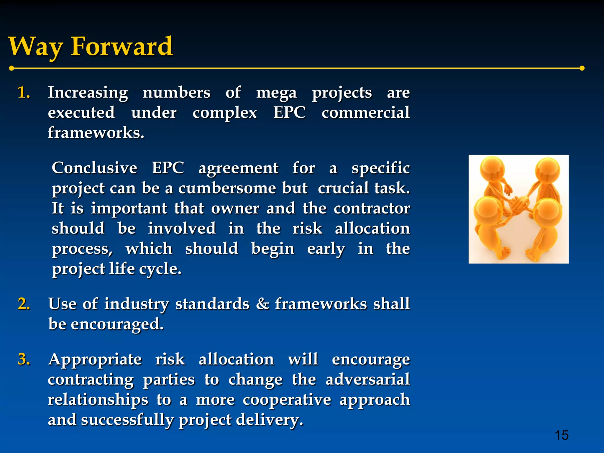 Strategic Planning : the best way to manage EPC Contract Risks | PDF