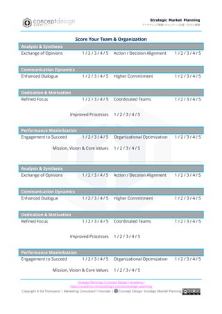 STRATEGIC PLANNING (WORKSHEET) | PDF