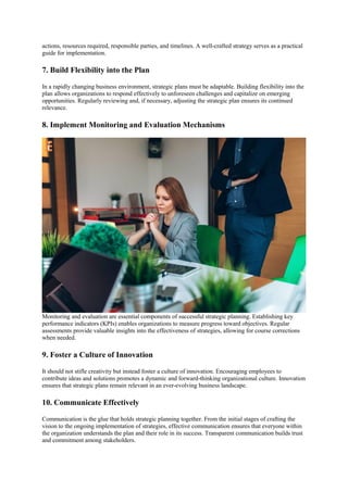 Strategic Planning: 10 Effective Keys for Successful Implementation ...