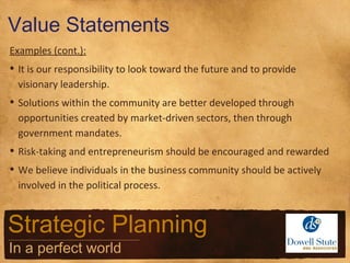 Board Governance, Strategic Planning, and Board Retreats (in a perfect ...