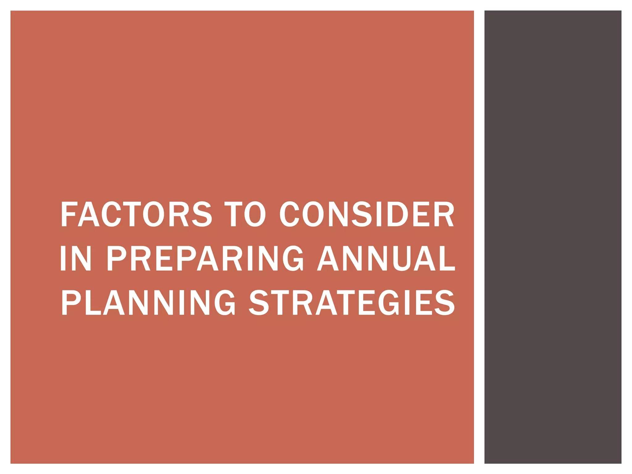 Strategic Planning and Forecasting | PPTX