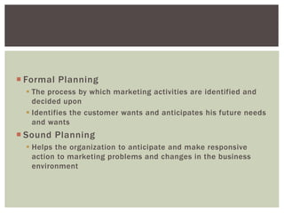 Strategic Planning and Forecasting | PPTX