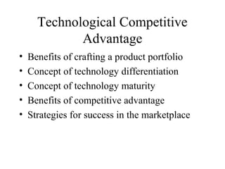 Strategic planning and technology management | PPT