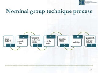 Strategic planning consensus | PPTX