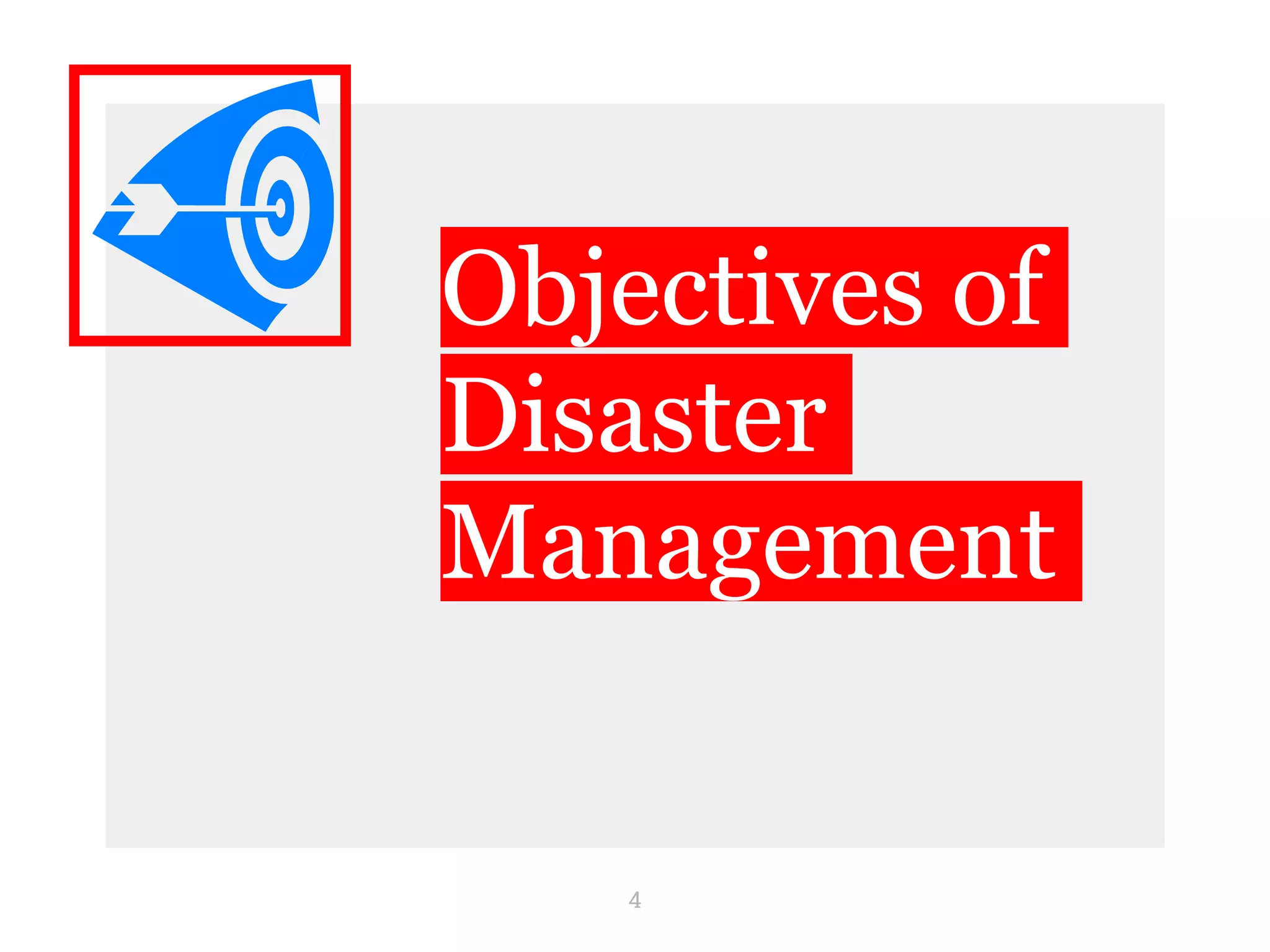 Strategic planning for disaster management | PPTX