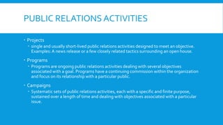 Strategic Planning for Public Relations | PPTX | Business ...