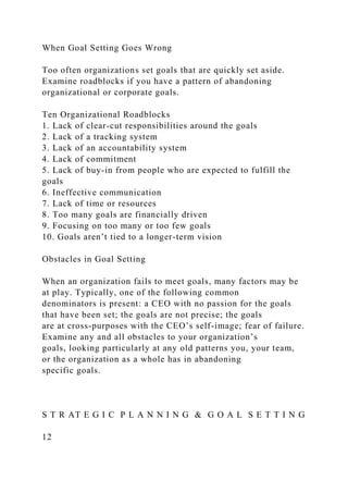 Strategic Planning & Goal SettingASSESSMENTS STRATEG.docx