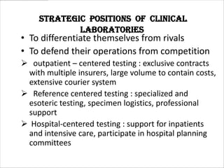 Strategic planning in laboratory industry | PPTX