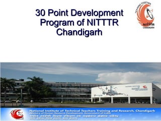 Strategic planning of NITTTR Chandigarh | PPT