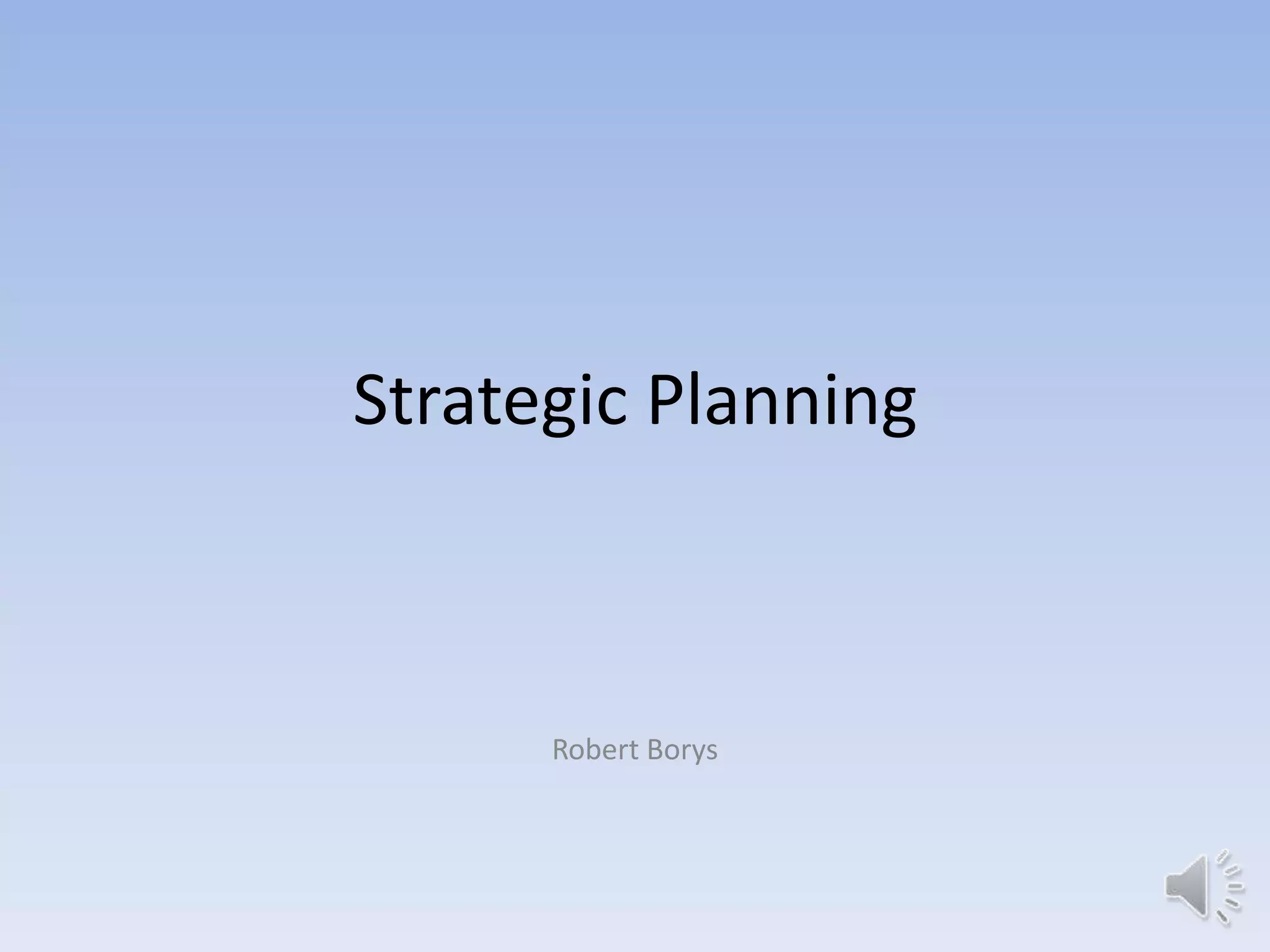 Strategic planning powerpoint | PPTX