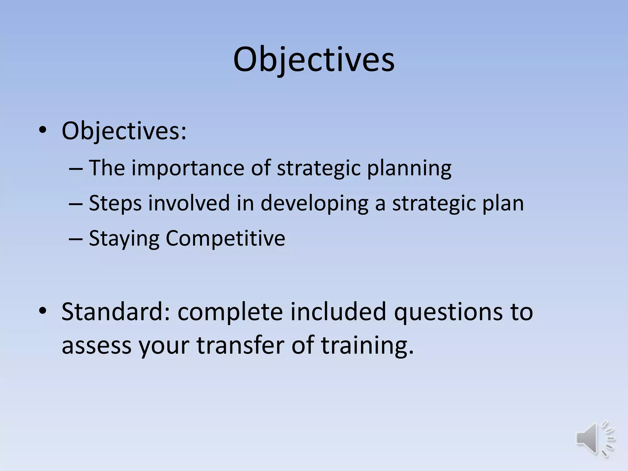 Strategic planning powerpoint | PPTX