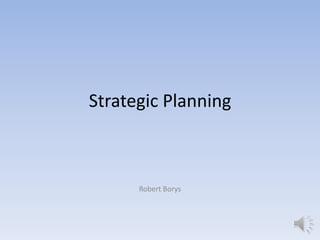 Strategic planning powerpoint | PPTX