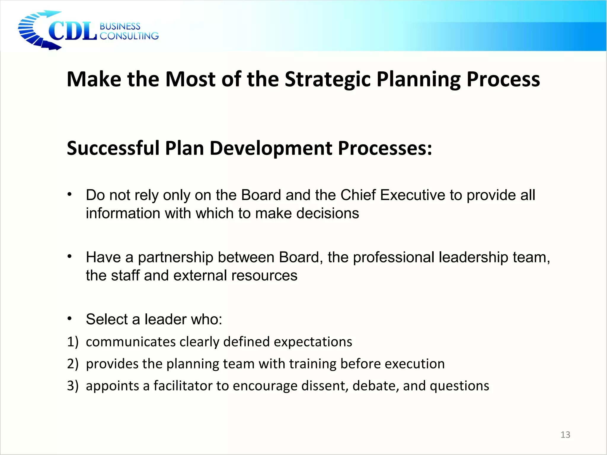 Independent Schools Strategic Planning Presentation | PPT