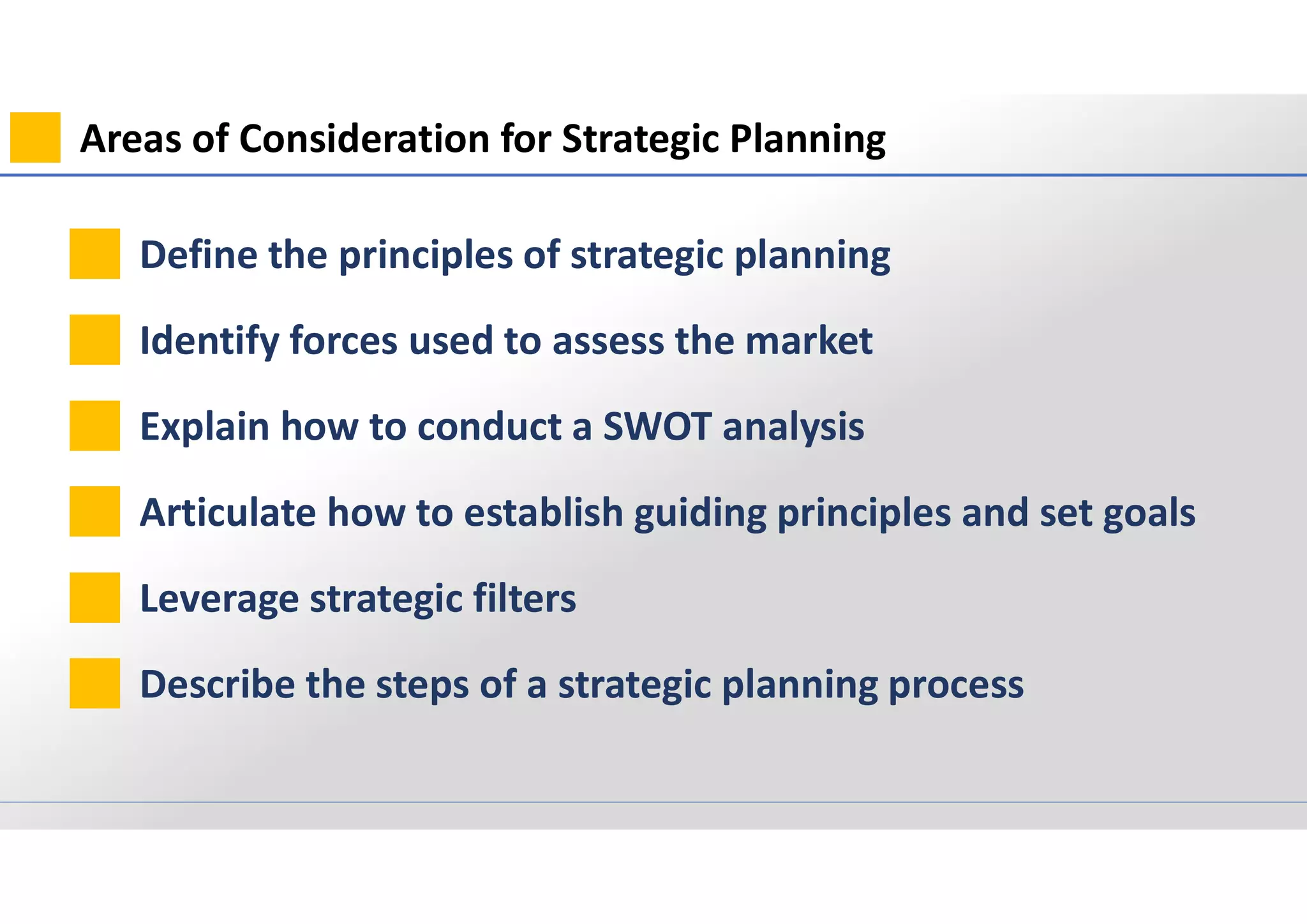 Strategic planning process | PDF