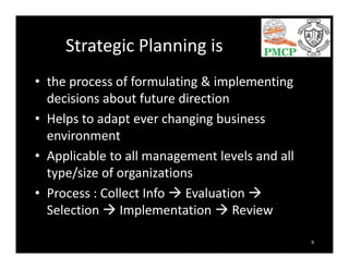 Strategic Planning in project Management using Maturity Model | PPT
