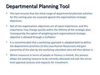Strategic Planning Tool | PPT