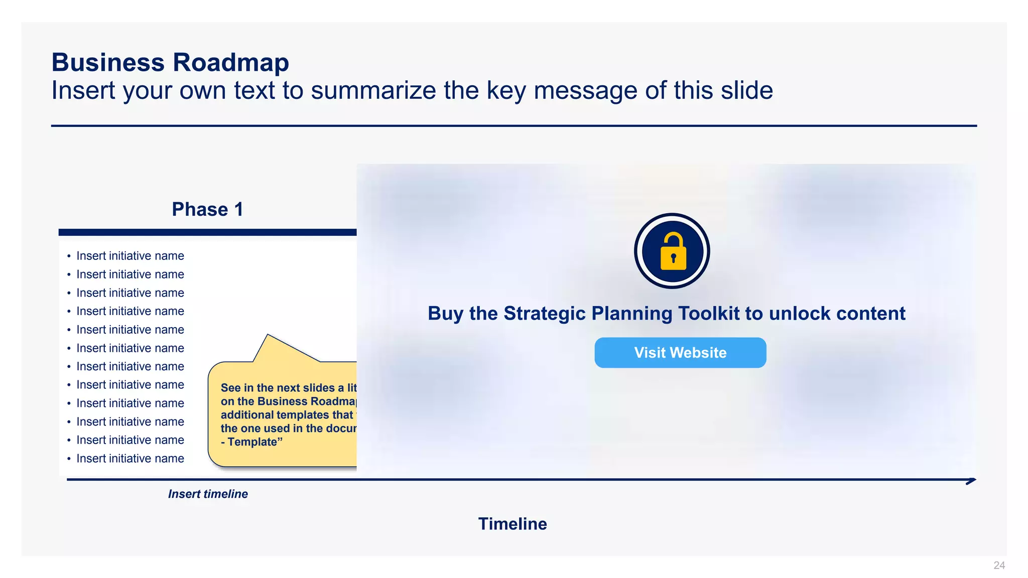 Strategic Planning Toolkit - Framework, Best Practices and Templates | PPTX
