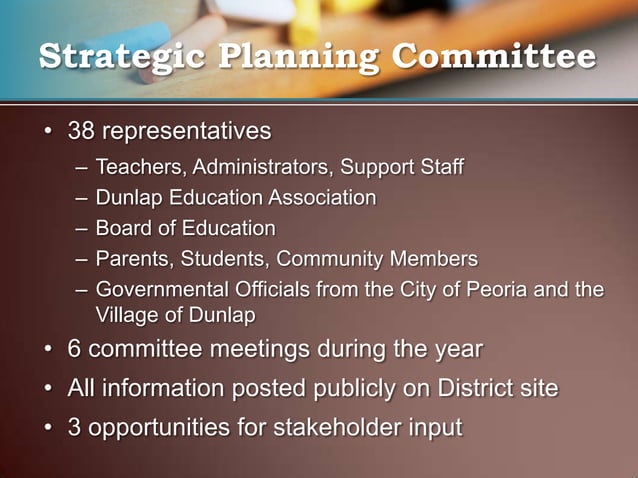 Strategic Plan Overview | PPT