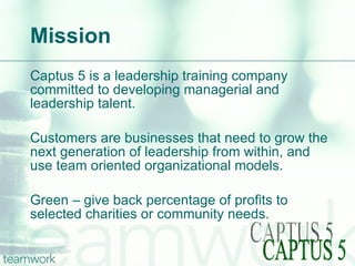 Captus5 Presentation | PPT