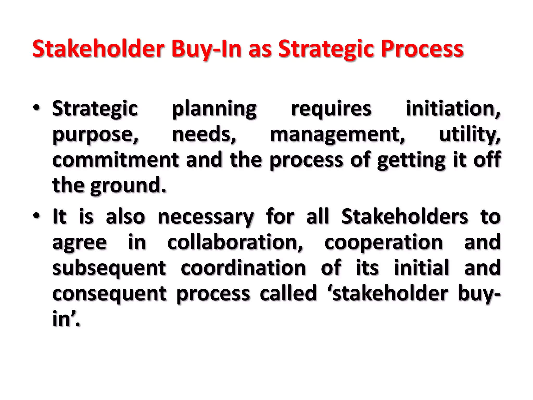 STRATEGIC PLANNING: SETTING VISION, MISSION, OBJECTIVES, GOALS AND CORE ...