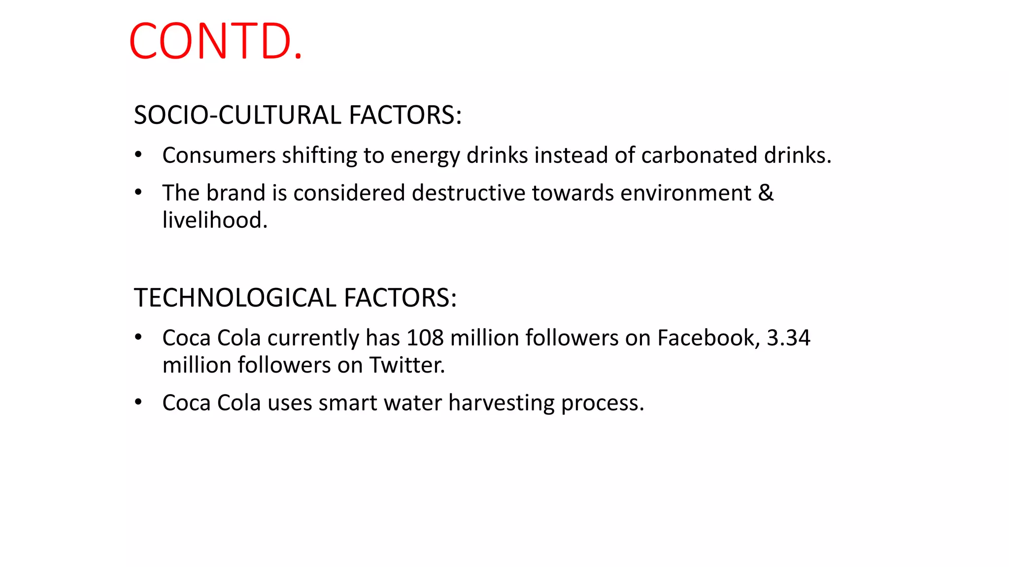 Strategic Management: Coca-Cola Company | PPTX