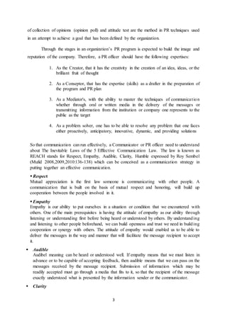 Strategic PR STRATEGIC PLANNING PROCESS | PDF