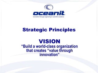 Strategic Principles - VISION | PPSX