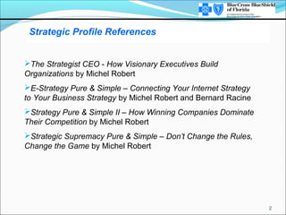 Strategic profile and strategic thinking overview | PPT