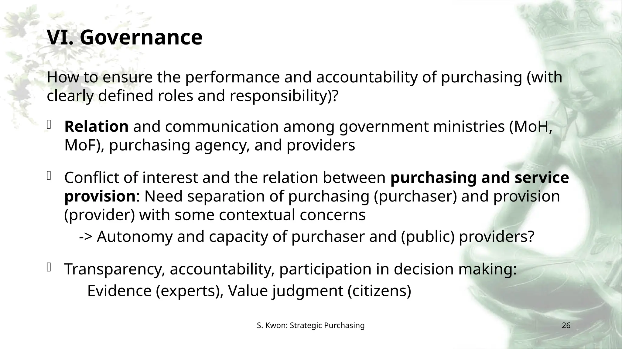 Strategic health purchasing training material | PPTX