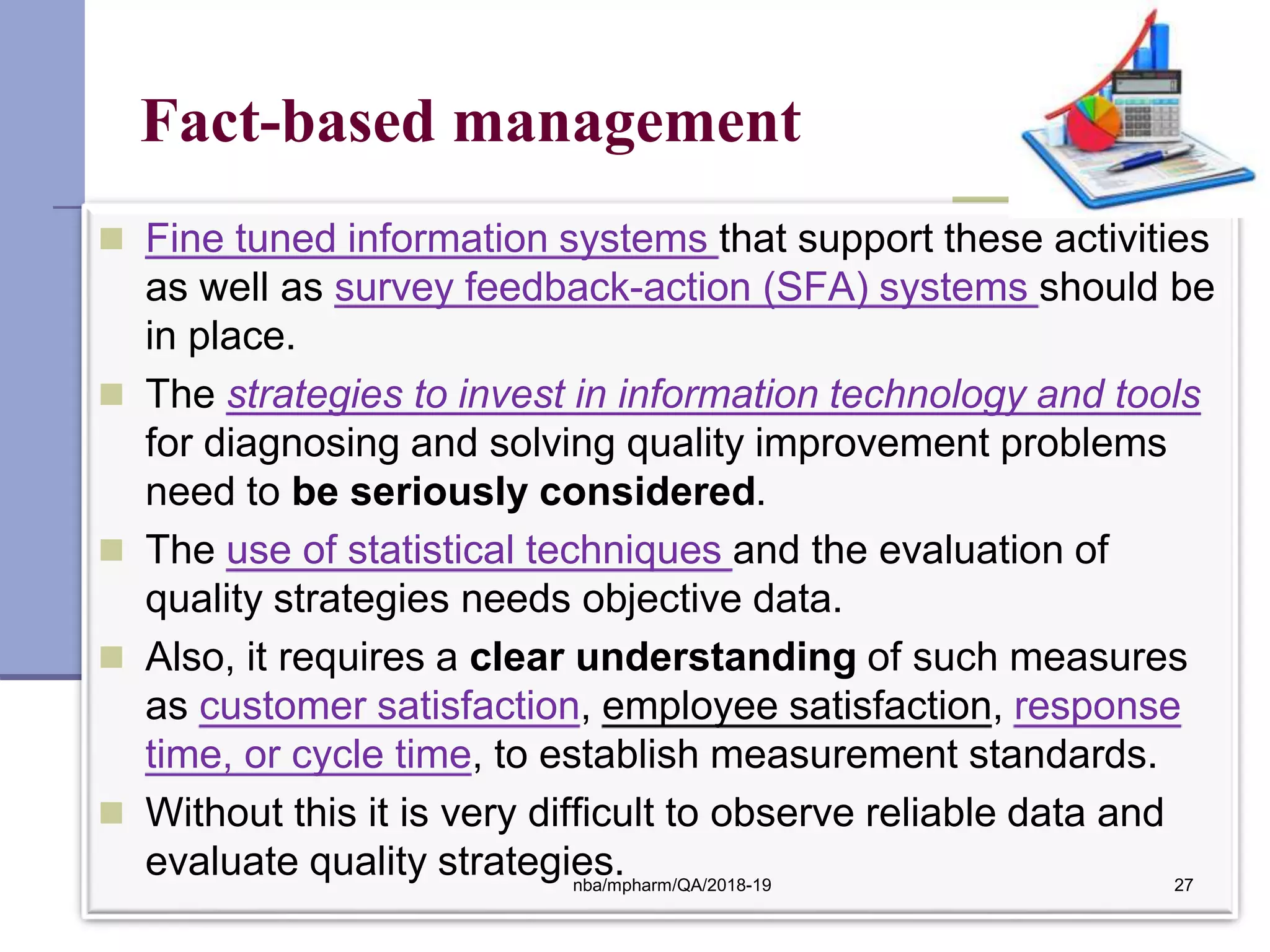 Strategic quality management | PPTX