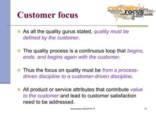 Strategic quality management | PPTX