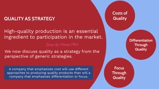 Strategic quality planning | PDF