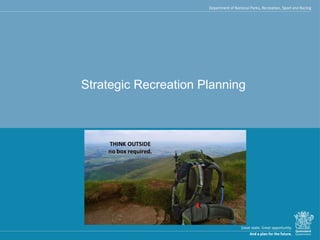 Strategic Recreation Planning | PPT